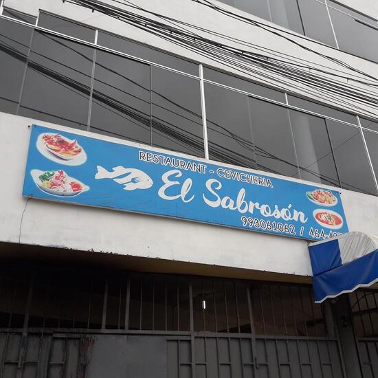 Carta del restaurante El Sabroson, Bellavista