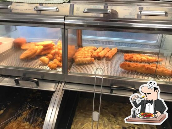 Menu at Tony's Fish & Chip Shop restaurant, Gorleston-on-Sea