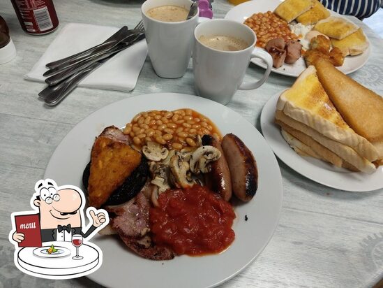 Menu at Chase Café cafe, Hednesford