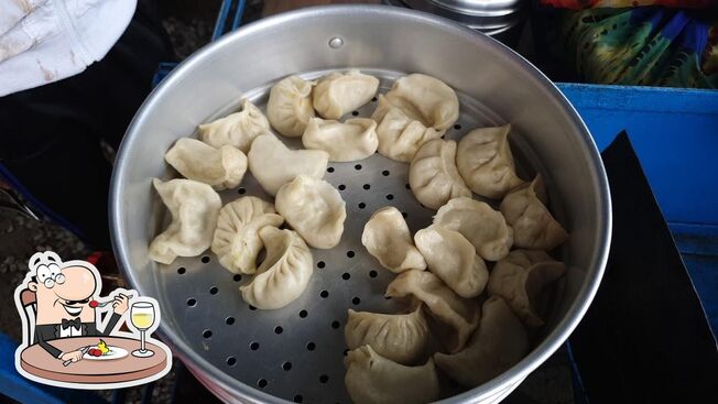 Menu at Momo Stall, Hodal