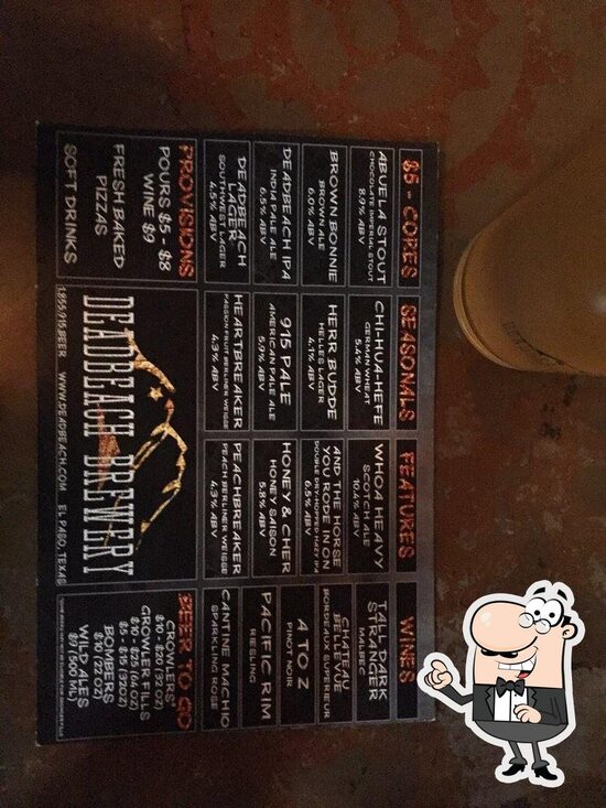 Deadbeach Brewery, El Paso - Menú del restaurante, precios y reseñas