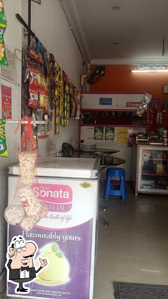 Menu at Sandra bakery, Mulanthuruthy