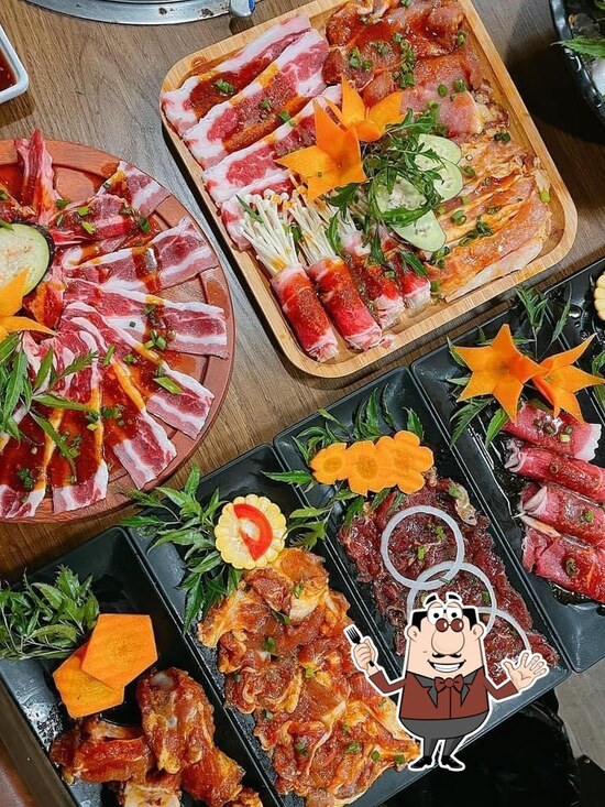 Menu at SÂU NƯỚNG CAM LÂM - BBQ and Hot pot Buffet - 구이 뷔페와 무연탕, Nha Trang