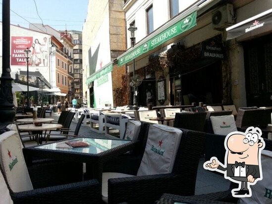 Menu at Arcade Cafe, Bucharest