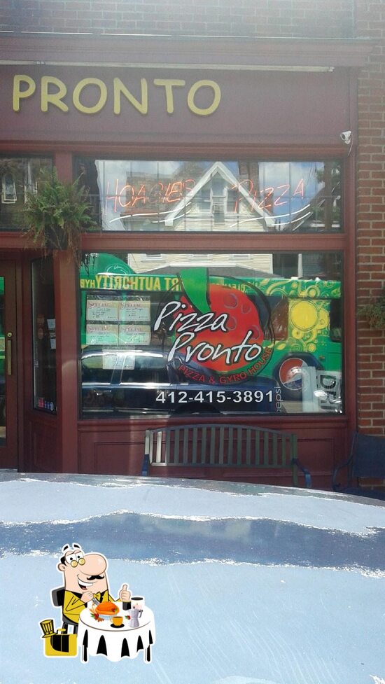 Pizza Pronto Pizza and Gyro House, Pittsburgh - Restaurant menu, prices ...