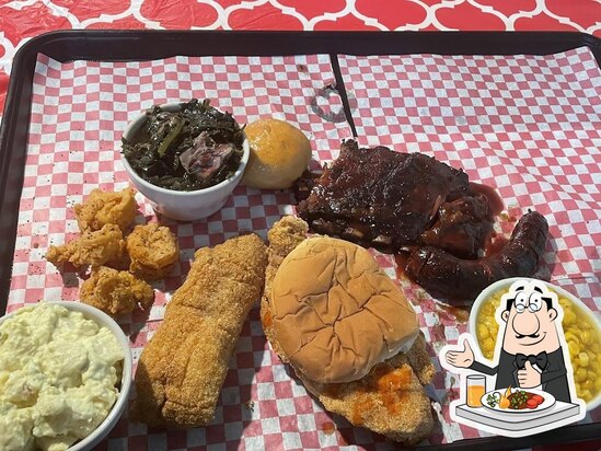Menu at Garrison BBQ, Louisville