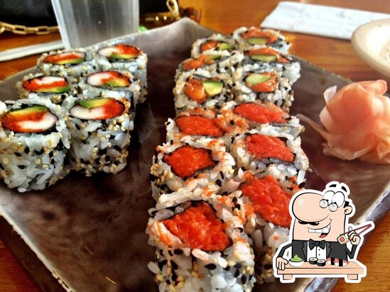 Menu at Nagoya Sushi restaurant, Rockville