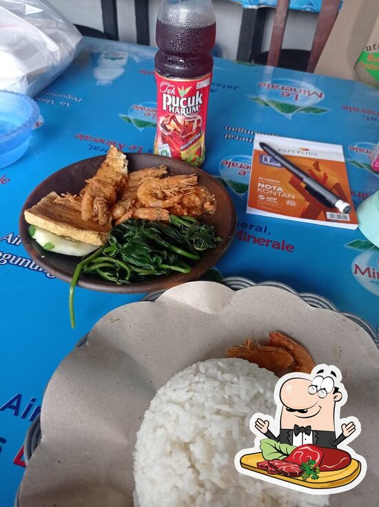 Menu at Sego Tempong Khas Banyuwangi restaurant, Kediri