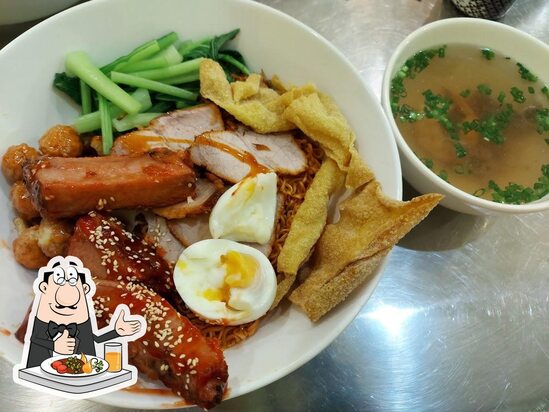 Menu at Mr. Mi restaurant, Ho Chi Minh City