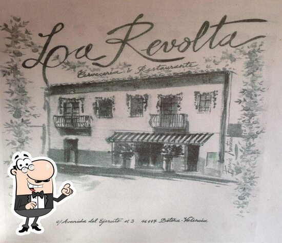 Menu at Restaurante la Revolta, Bétera