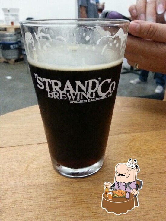 Menu at Strand Brewing pub & bar, Torrance, Telo Ave