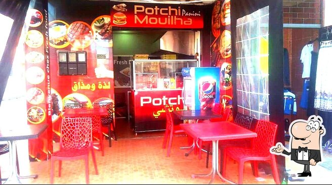Menu at Snack Potchi restaurant, El Jadida