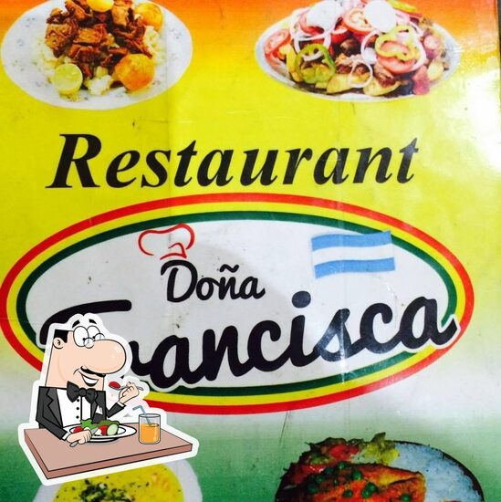 Menu at Restaurante doña Francisca, Buenos Aires