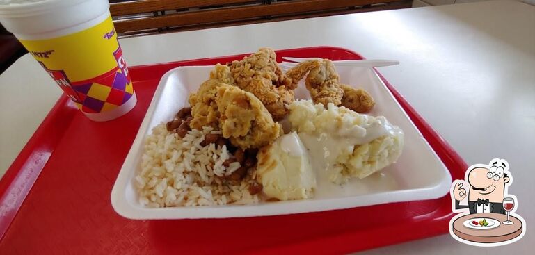Menu at Hartz Chicken Buffet restaurant, Houston, W Fuqua St