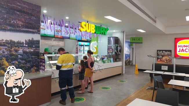 Menu at Subway restaurant, Marulan