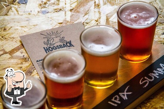 Menu at Hogsback Brewing Company, Hogsback