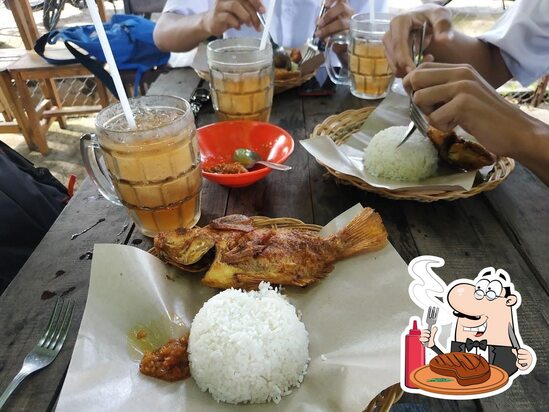 Menu at Sambal Ayam Pecak Mas Bro restaurant, Pontianak