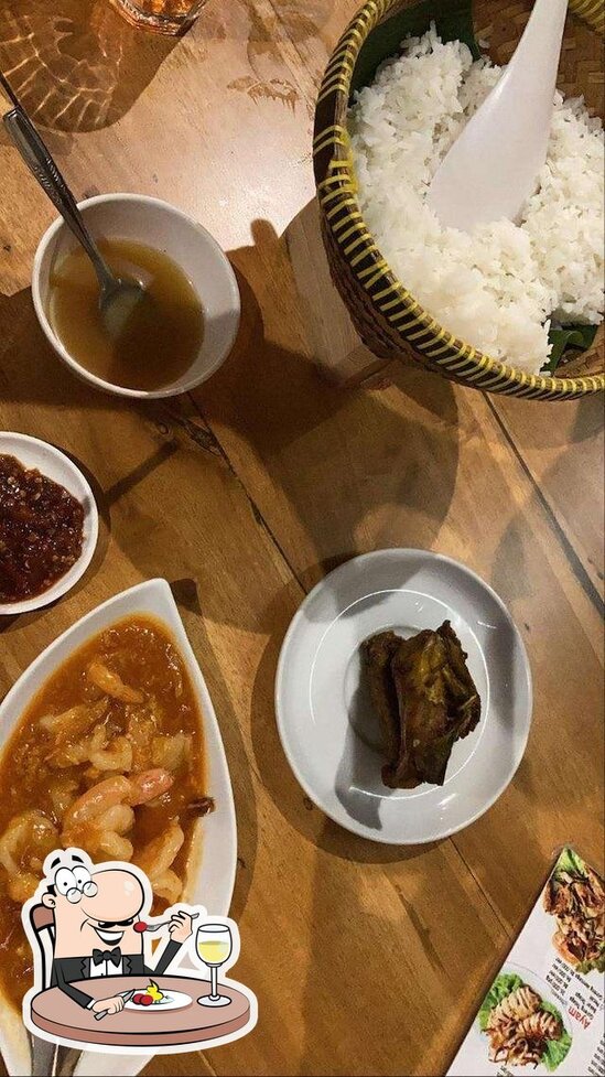 Menu at Telaga Seafood Restaurant, Jakarta, Jalan Akses Buperta No.3