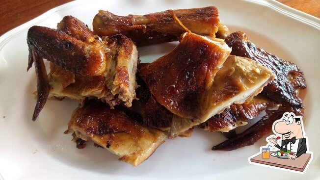 Menu at Wang Saphung Roast Chicken restaurant, Wang Saphung
