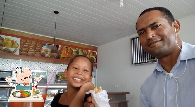 Menu em Pastel Goiano cafeteria, Primavera do Leste