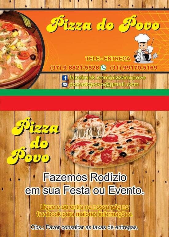 Menu em Pizza do Povo pizzaria, Divinópolis