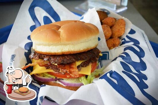 Menu at Culver's fast food, Lansing, Torrence Ave