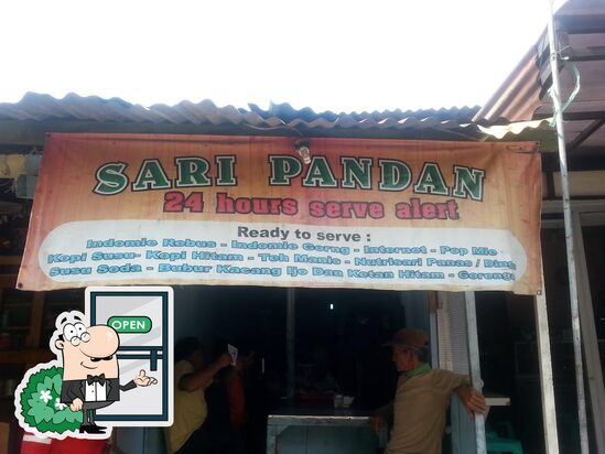 Menu at Sari Pandan, Bandung, 3JXG+CW4