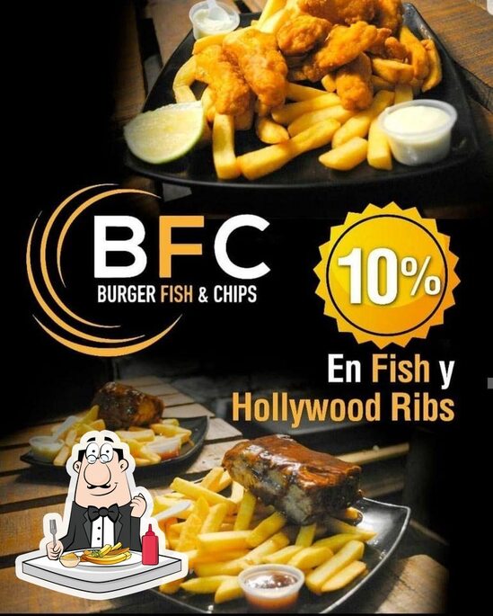 Menu at Burguer fish and chips (BFC) restaurant, Pasto