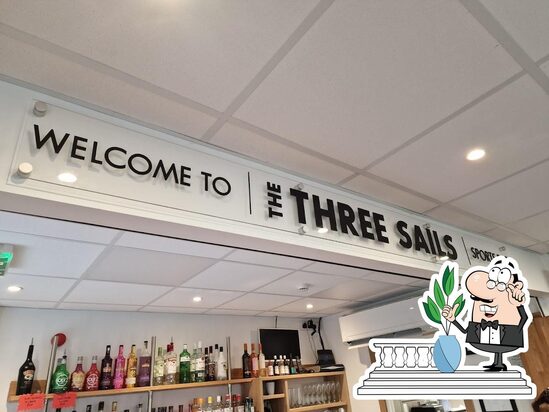Carta de The Three Sails Sports Bar, North Shields