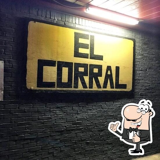 Menu at El Corral Bar, Fort Worth