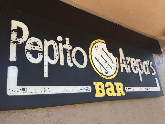 Menu at Pepitos Arepas Bar, Doral