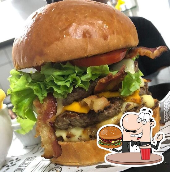 Menu em Sheriff's Burger restaurante, Lins