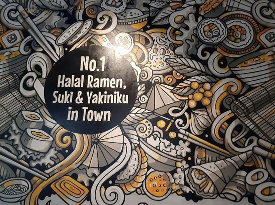 Menu at Yagami Ramen, Suki, Yakiniku House restaurant, Bandung