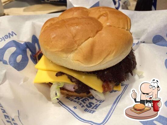 Menu at Culver's fast food, Prescott Valley
