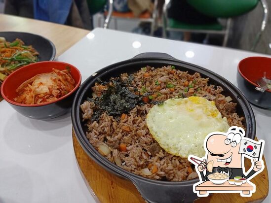 Menu at Hanuri Korean fast food, Ho Chi Minh City, 121 Xô Viết Nghệ Tĩnh