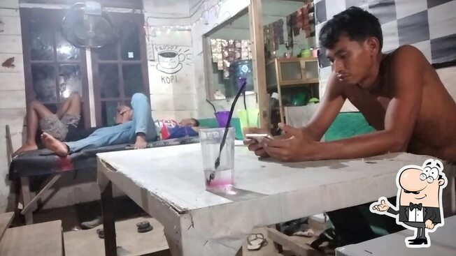 Menu at Filosofi Kopi cafe, Karang Baru