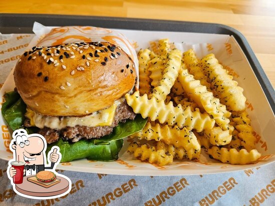 Menu at M-Burger Centre Point restaurant, Medan