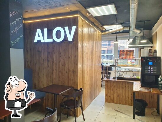 Menu au Street food Alov fast food, Murino