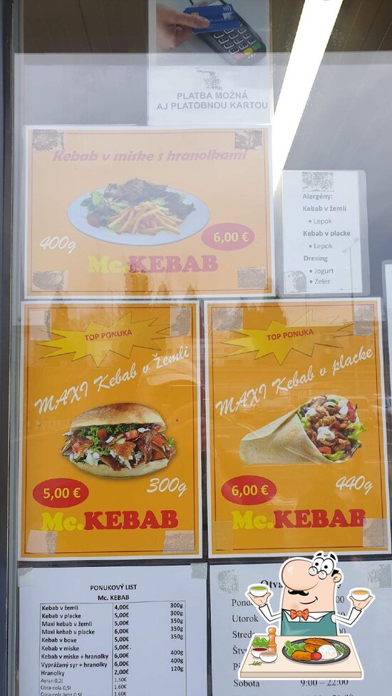 McKebab, Žiar nad Hronom - Restaurant menu, prices and reviews