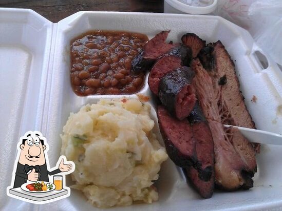 Carta de barbacoa Brooks' Place, Cypress