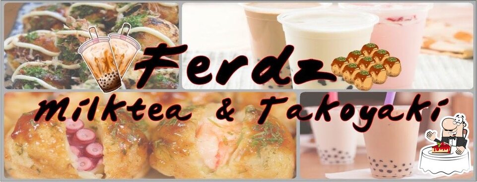Menu at Ferdz Milk tea & Takoyaki, Mandaue City