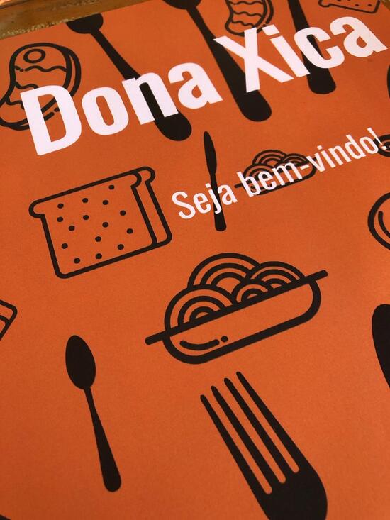 Menu em Restaurante Dona Xica, Tiradentes