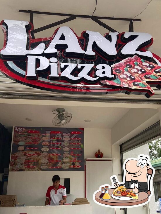Menu at Lanz Pizza restaurant, Sogod