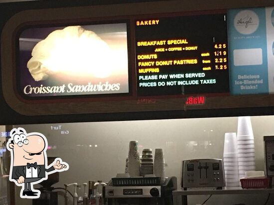 Menu at Sunny Donuts cafe, San Diego, Clairemont Mesa Blvd a