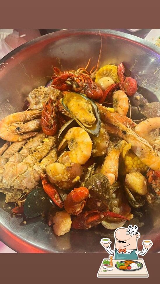 Menu at Crawfish Chef restaurant, Kent