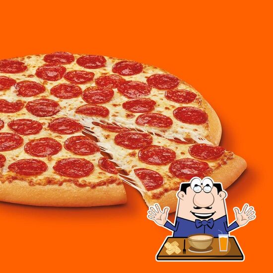 Carta de pizzería Little Caesars Pizza, Manor