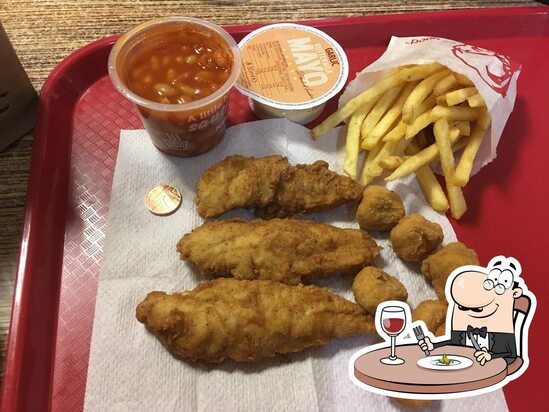 Carta del restaurante KFC Corley - M6 North Services, Coventry, Corley ...
