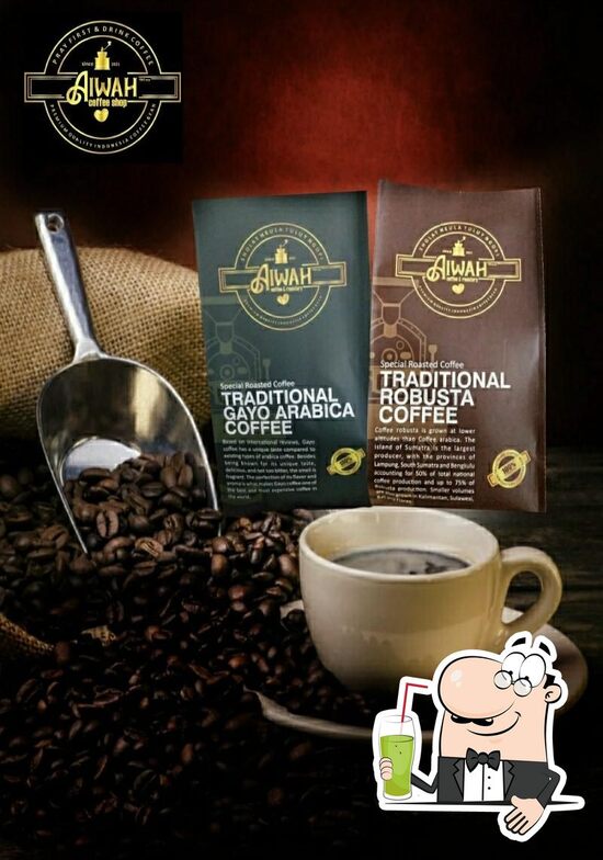 Menu at Aiwah Coffee Shop & Roastery, Bandung
