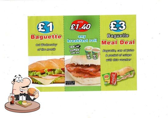 Baguette Express in Bathgate - Restaurant menu and reviews