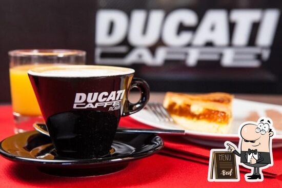 Speisekarte von Ducati Caffè cafe, ROM